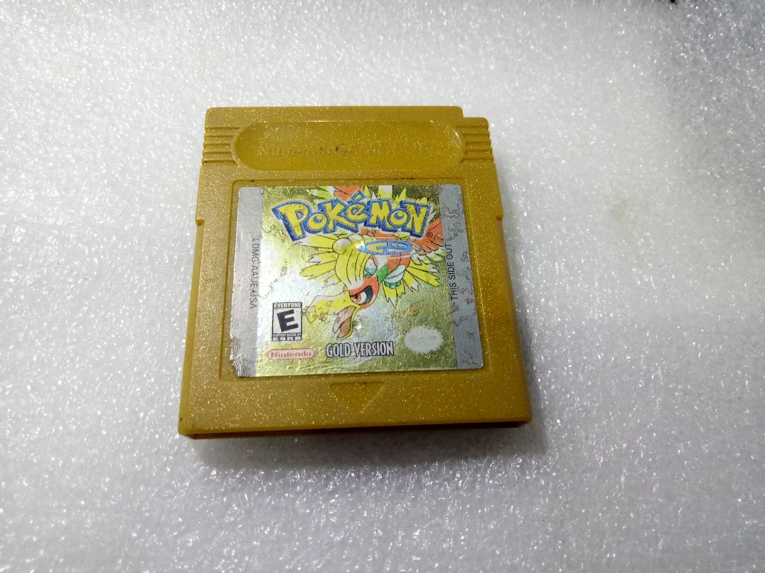 Gameboy pokemon gold version US original, Video Gaming, Video Games ...