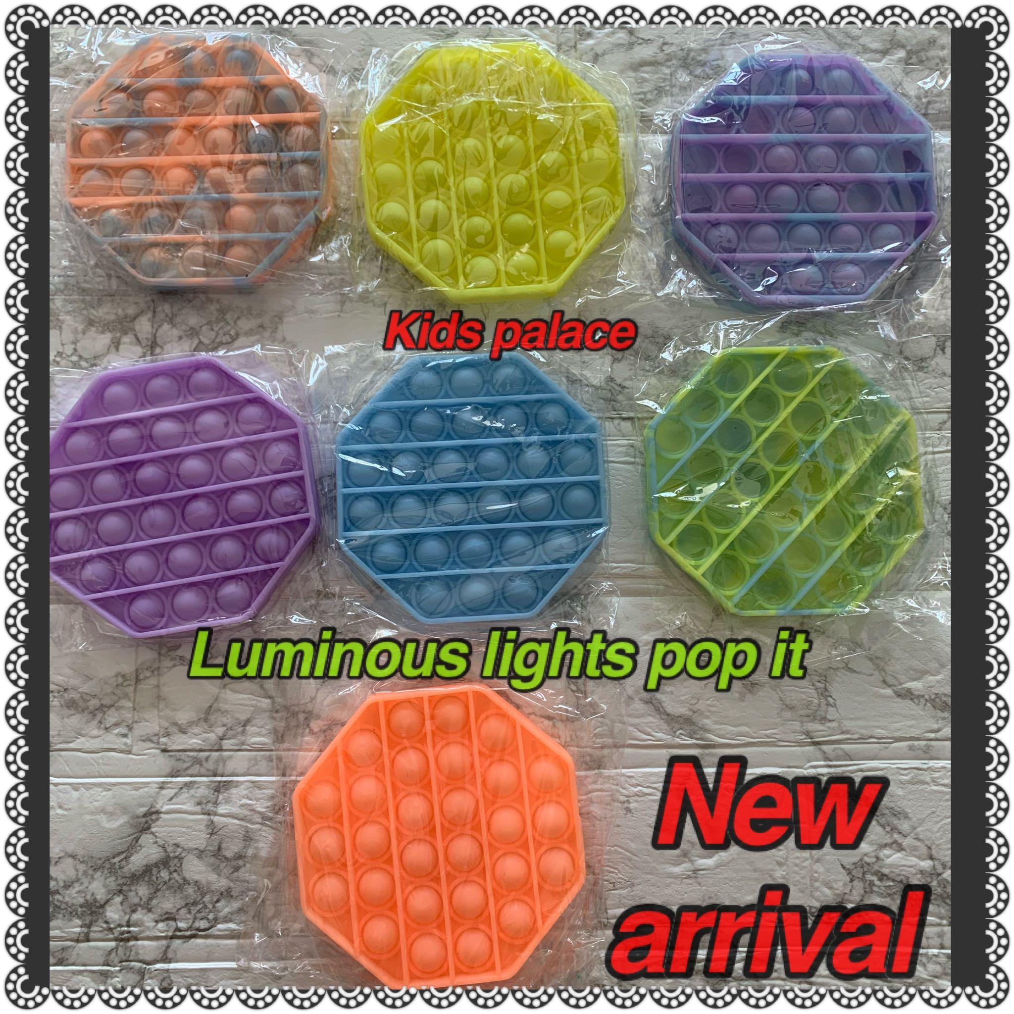 glow in the dark pop it fidget toy !! sensory toy which are suitable ...