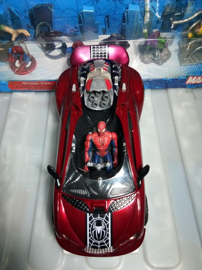 Hasbro Spider-Man Battle Action Web Rocket Spider Car, Hobbies & Toys ...