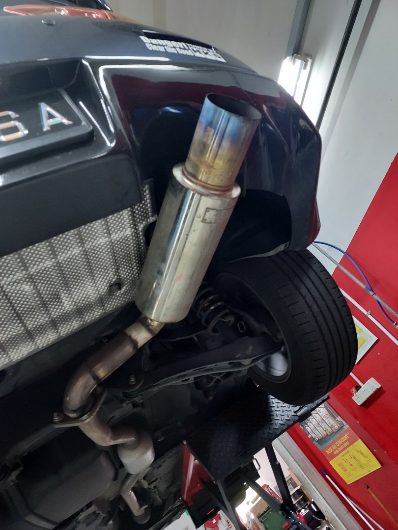 HKS Jasma Exhaust (fitted on Lancer EX), Car Accessories, Accessories ...