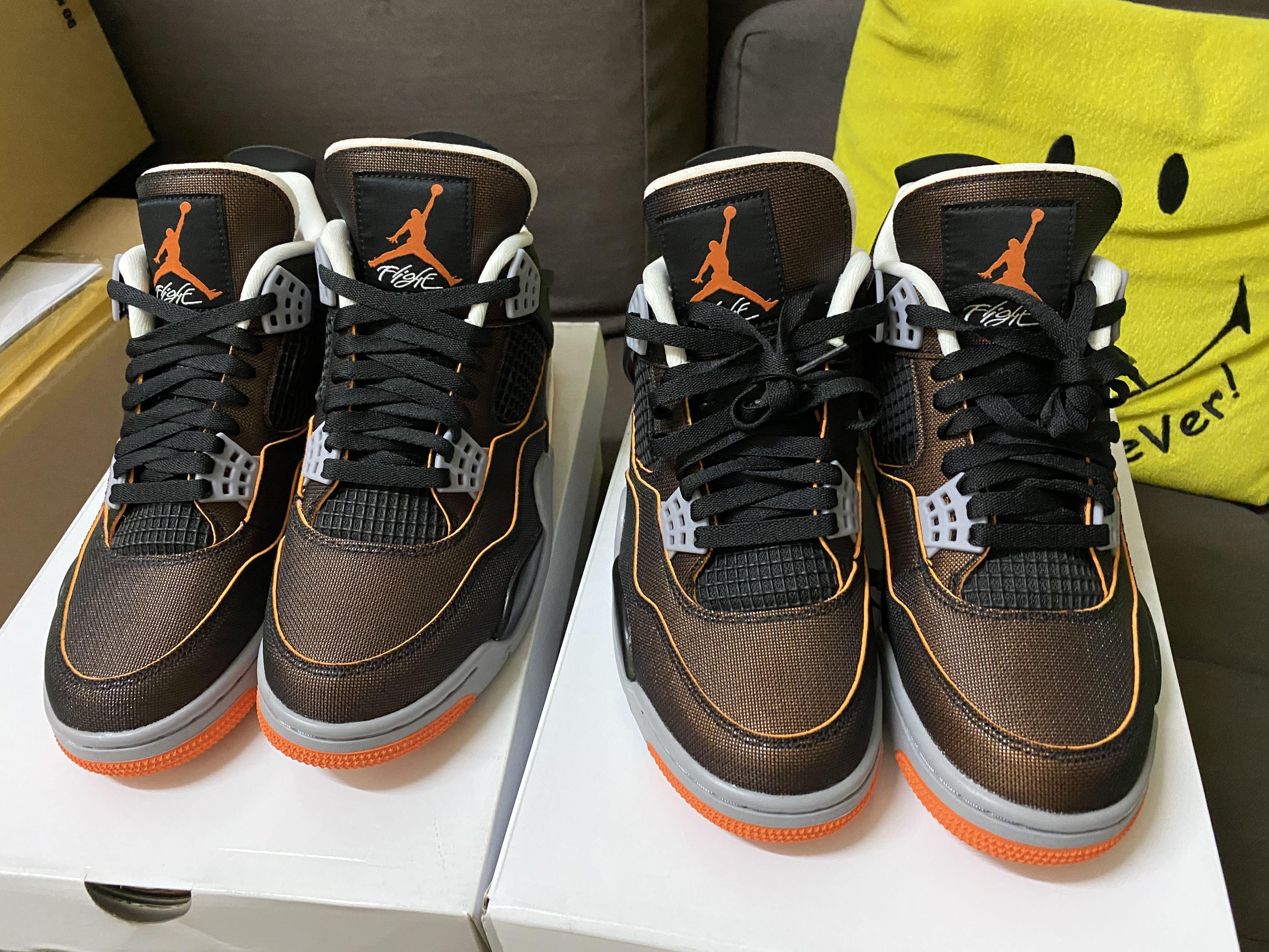 Jordan 4 starfish, Men's Fashion, Footwear, Sneakers on Carousell