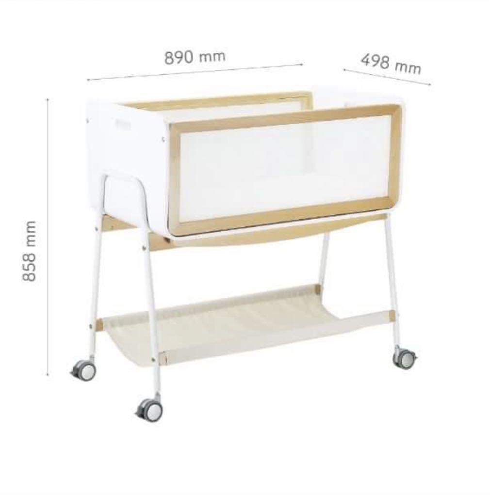 LiLi Wagon Baby Crib / Co- sleeper / Side Cot, Babies & Kids, Baby ...