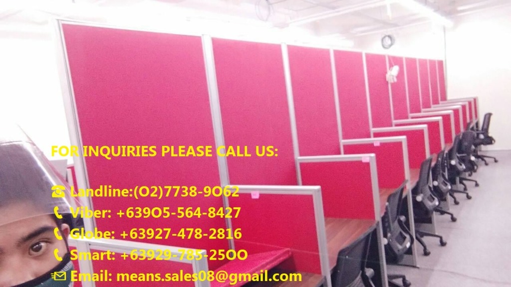LINEAR CUBICLE OFFICE PARTITION, Furniture & Home Living, Office ...