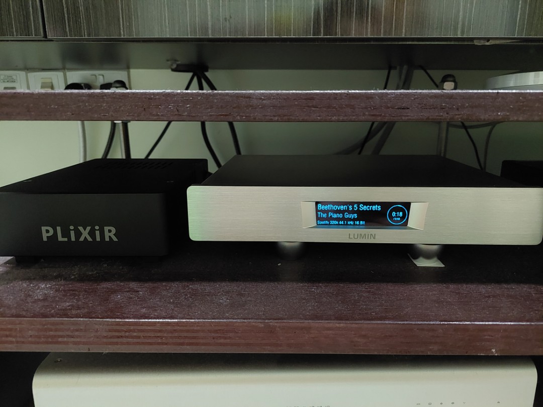 Lumin U1 Mini + Plixir Elite BDC (4amp) + Statement DC cable, Audio ...