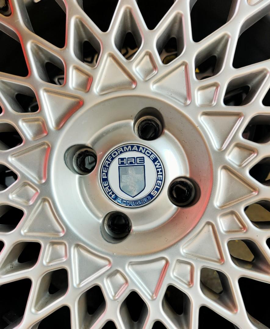 HRE 17 inch Mags and tires, Car Parts & Accessories, Mags and Tires on ...