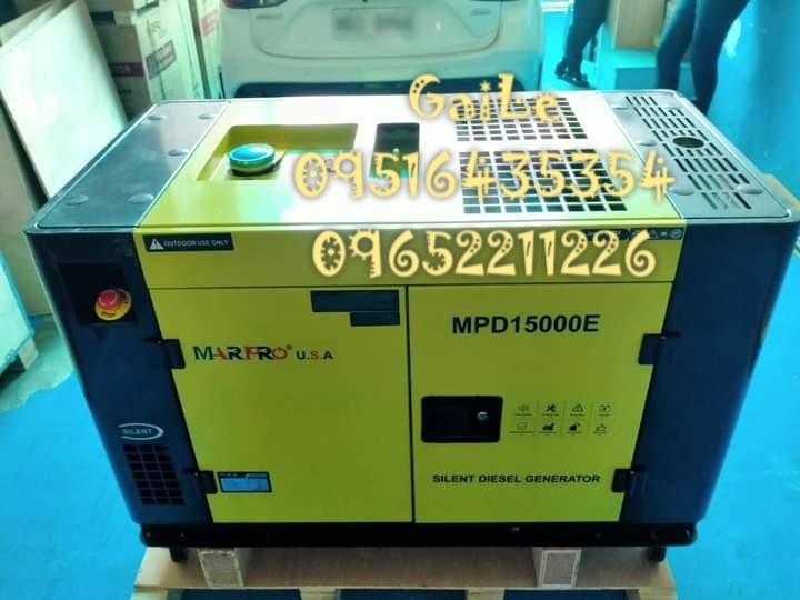 MARPRO 15KVA Watercooled Diesel Silent Type Generator w/ Automatic ...