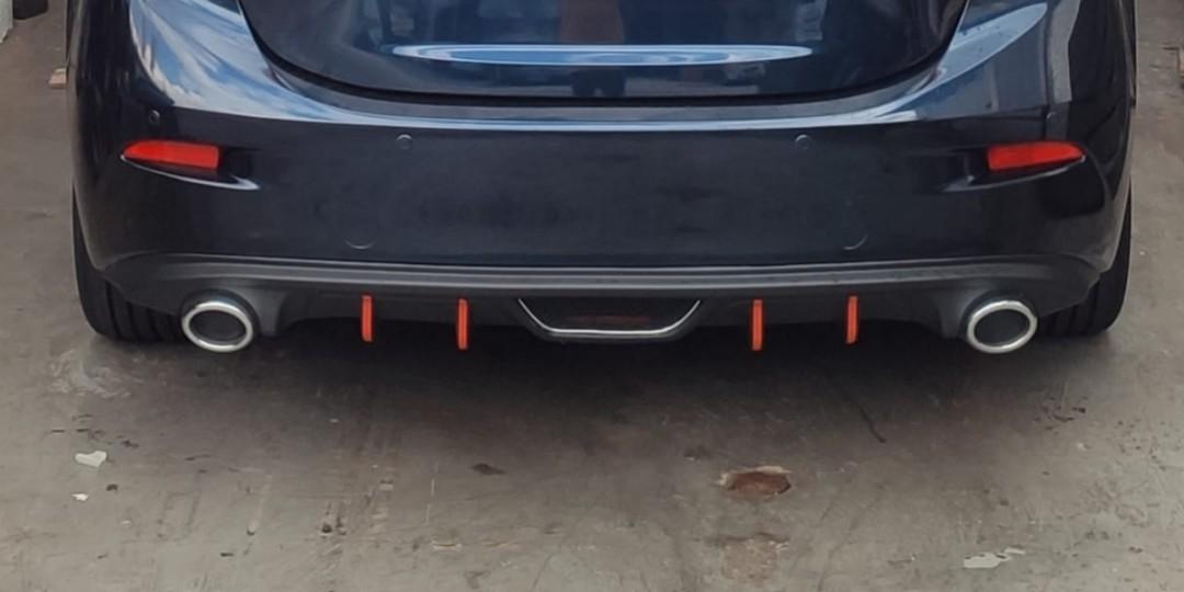 Mazda 3 Rear Diffuser, Car Accessories, Accessories on Carousell