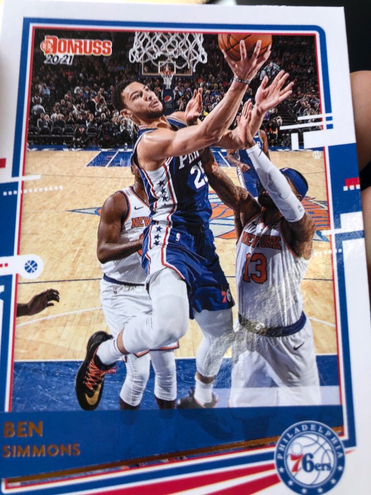 NBA Card - Ben Simmon, 興趣及遊戲, 收藏品及紀念品, 明星周邊 - Carousell