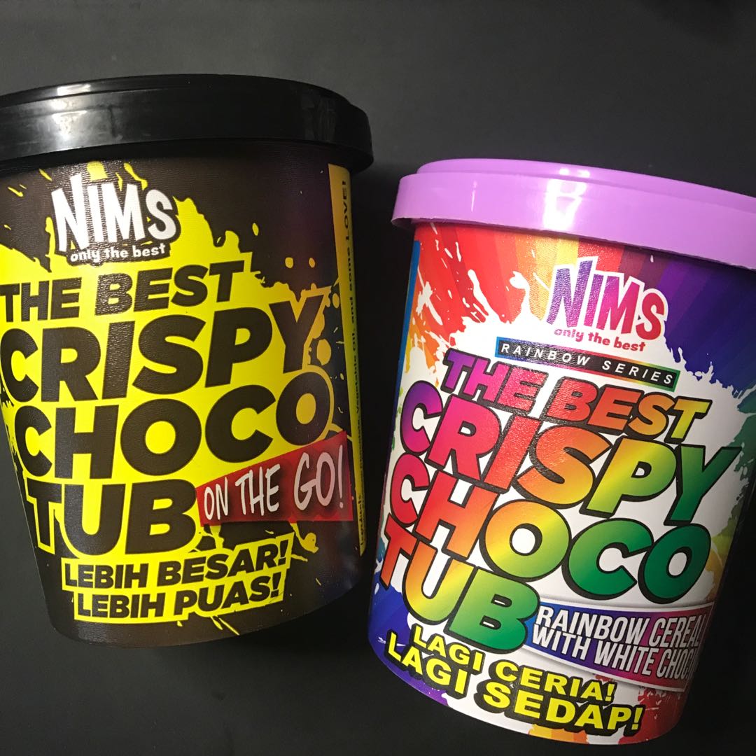 *Bundle* Nims Crispy Choco Rainbow, Food & Drinks, Packaged & Instant ...