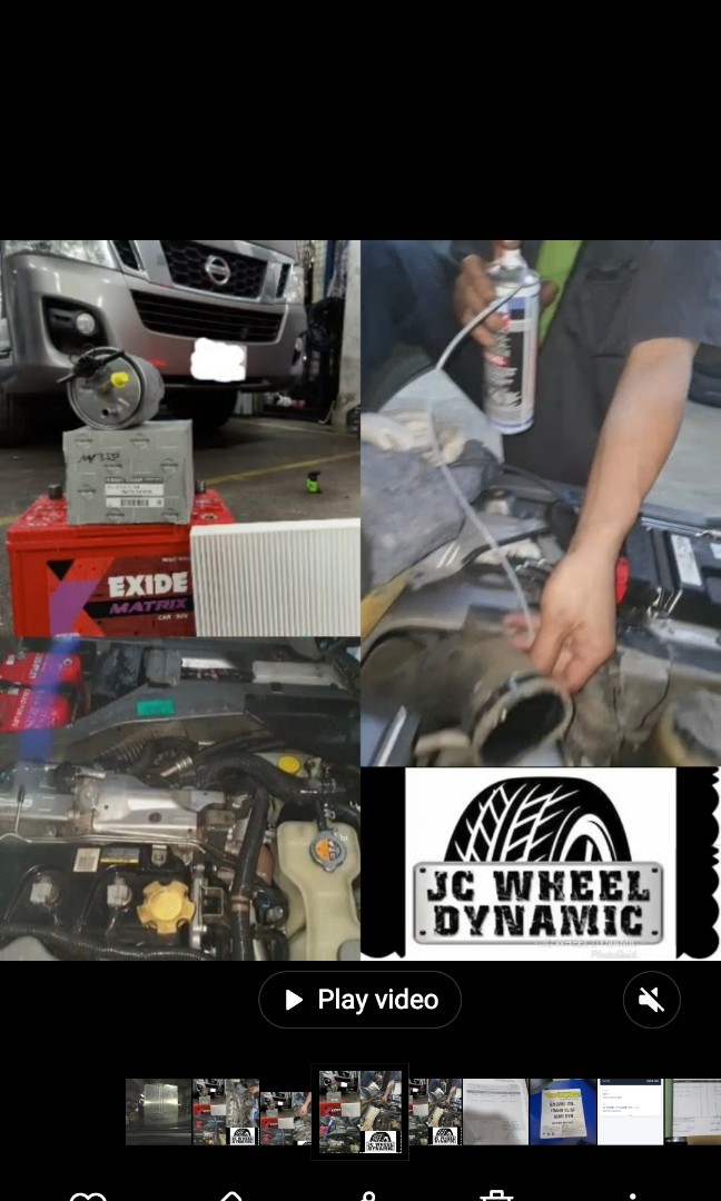 NV350 OIl Servicing, Car Accessories, Car Workshops & Services on Carousell