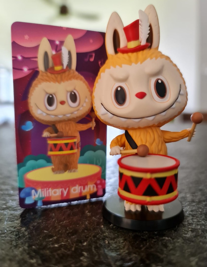 POPMART Military Drum Labubu Forest Concert, Hobbies & Toys, Toys ...