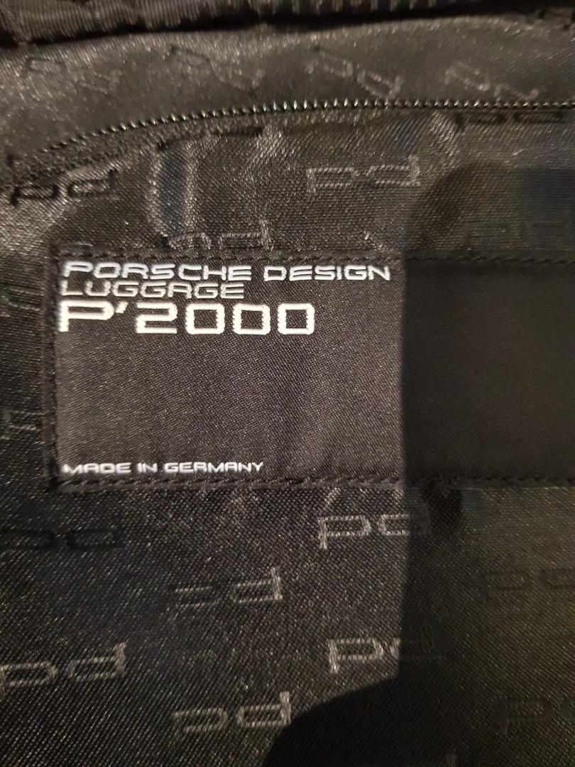 Porsche Design P2230 luggage, Hobbies & Toys, Travel, Luggage on Carousell