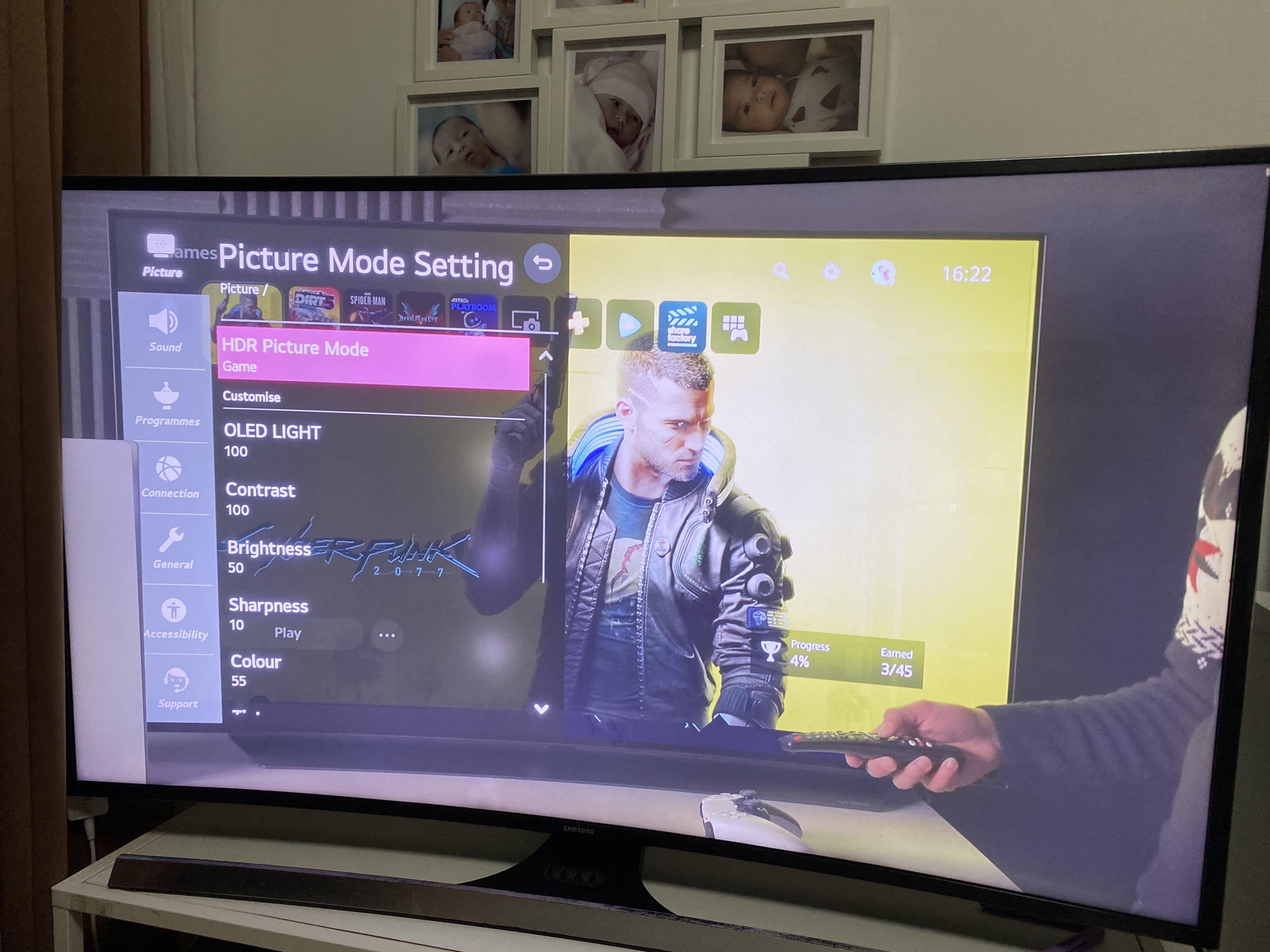 Samsung UHD 4K Curved Smart TV JU6600 48inch, TV & Home Appliances, TV ...