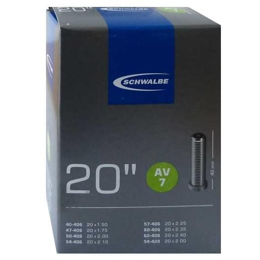 Schwalbe 20 Inch Tube ( Presta and Schrader valves), Sports Equipment, Bicycles & Parts, Parts ...