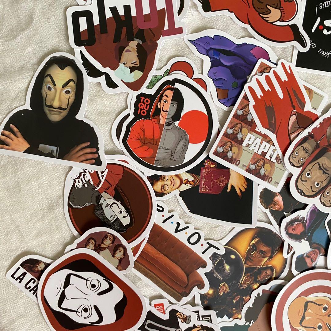 SG SELLER - TV NETFLIX Series Movie Drama Waterproof Stickers Laptop ...