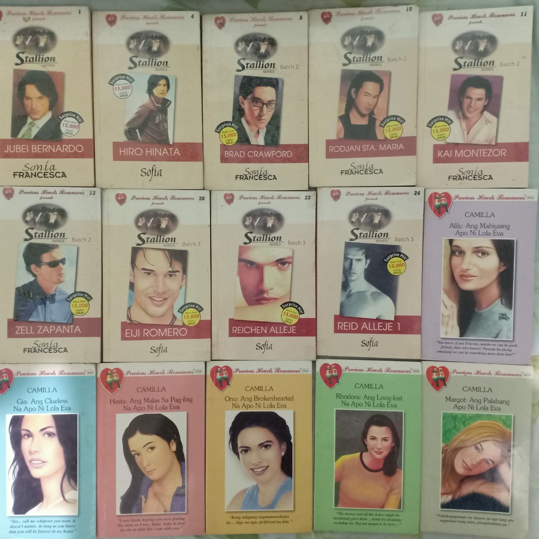 Stallion Series Batch 1, 2, 3 by Sonia Francesca and Mga Apo ni Lola ...