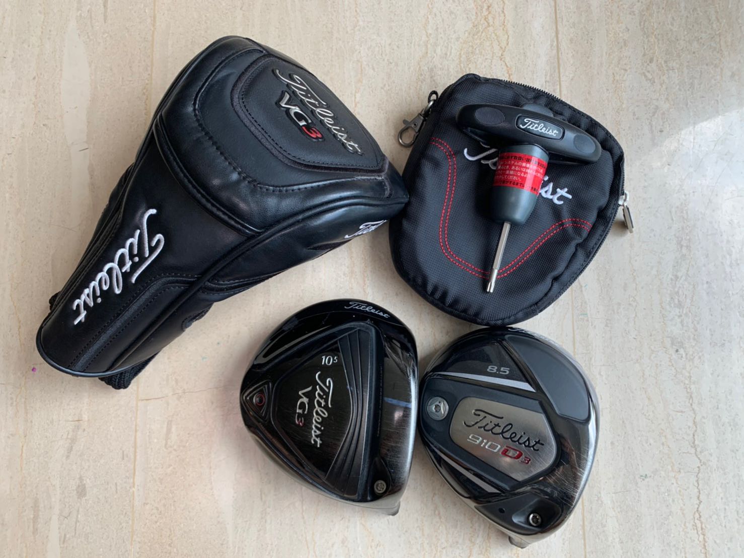 Titleist VG3 and 910 D3 Driver Head Only, Sports Equipment, Sports ...