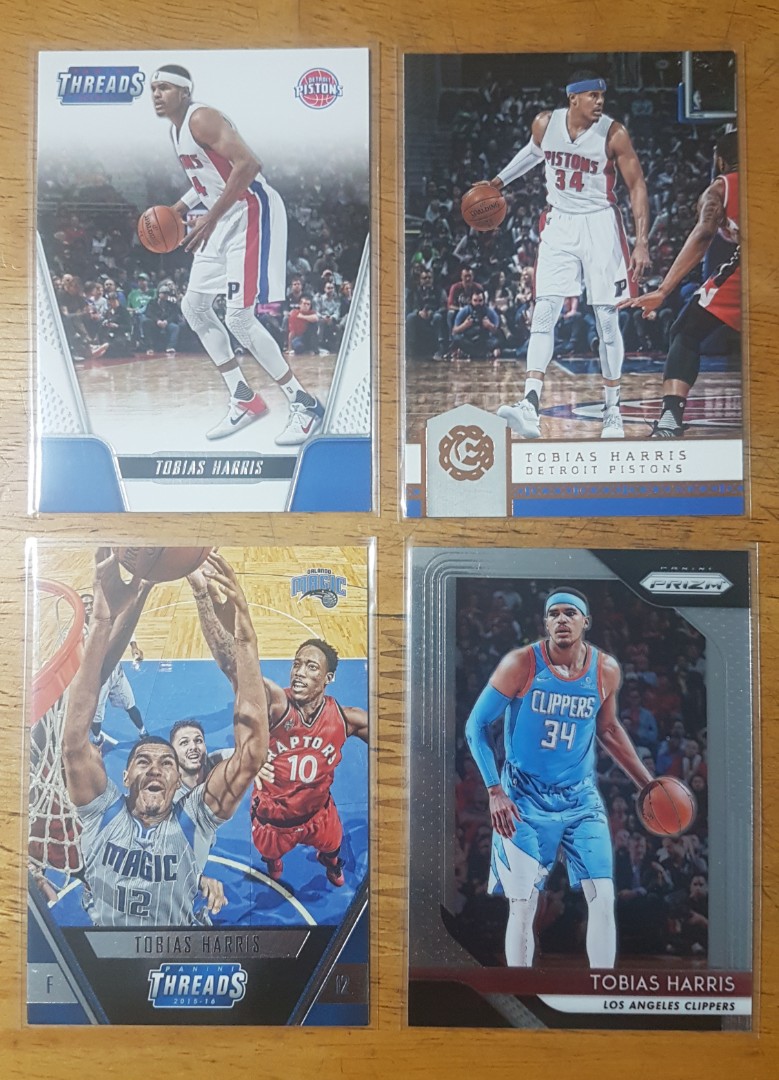 Tobias Harris Cards, Hobbies & Toys, Toys & Games on Carousell