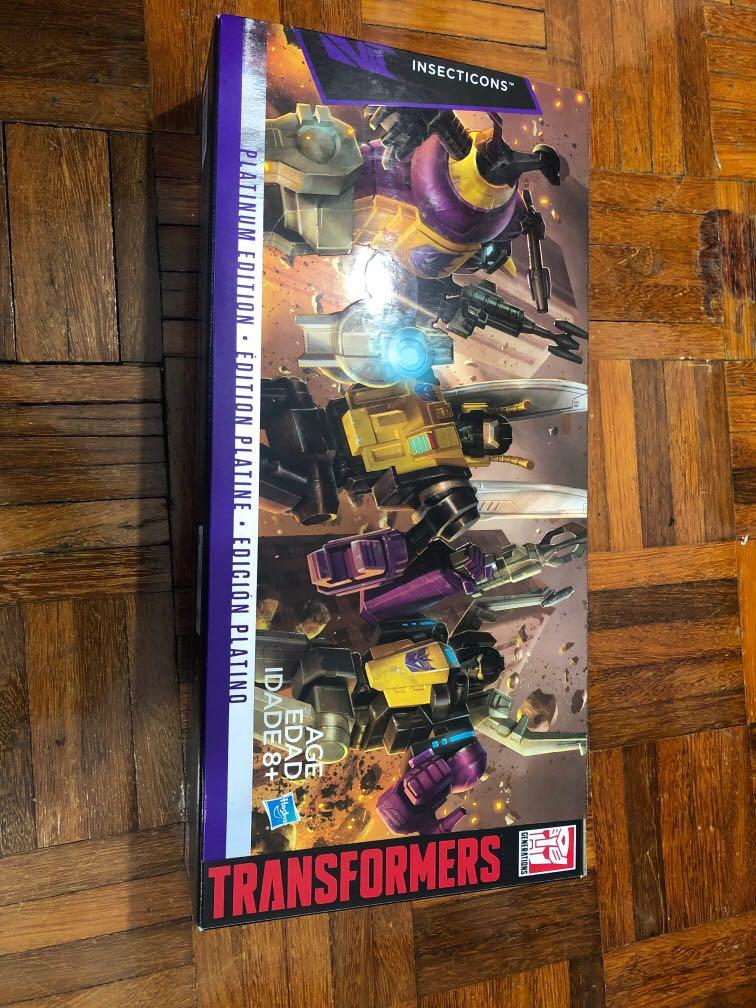 transformers insecticons platinum edition hasbro, Hobbies & Toys ...