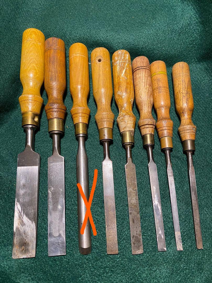 Vintage Footprint Chisels and (sorry,Gouge sold), Everything Else on ...