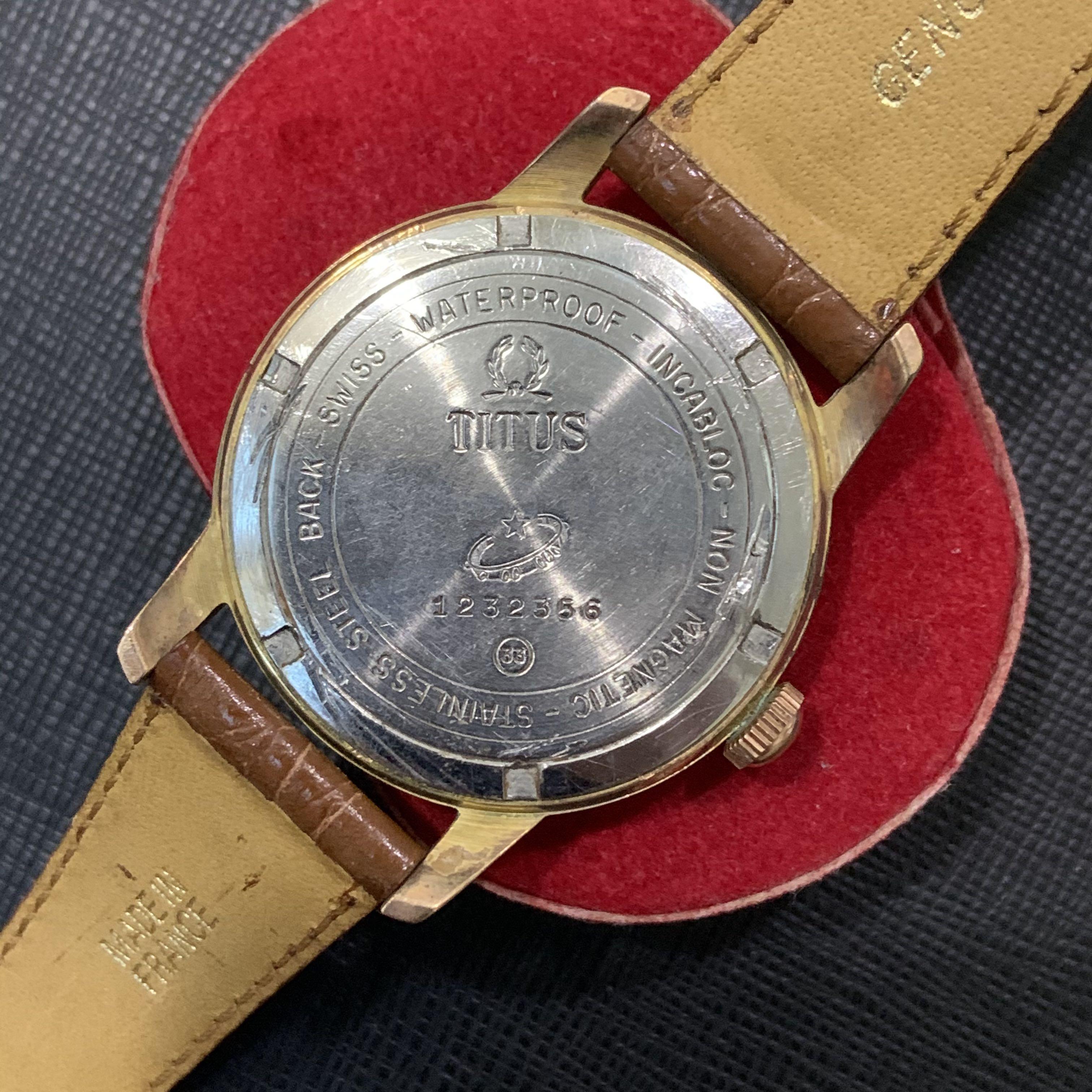 Vintage Titus Watch, Women's Fashion, Watches & Accessories, Watches on ...