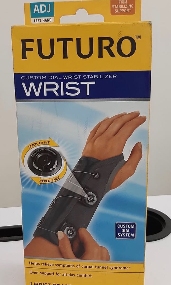 Wrist Stabilizer - 3M Futuro Custom Dial, Health & Nutrition, Braces ...
