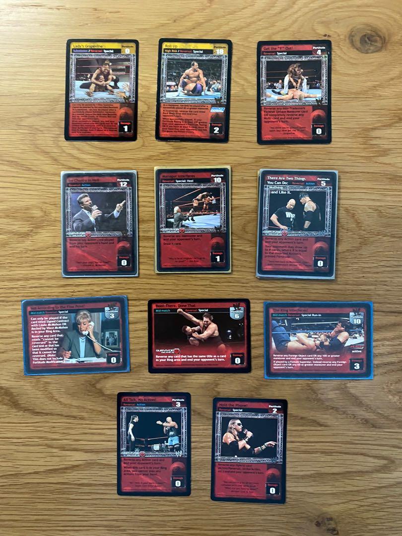 WWE Rare Cards, Hobbies & Toys, Toys & Games on Carousell