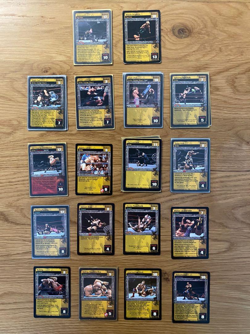 WWE Rare Cards, Hobbies & Toys, Toys & Games on Carousell