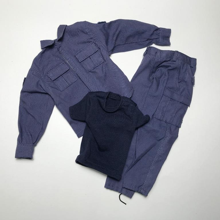 1/6 Scale Very Hot Hong Kong SDU Weathering Uniform set for 12" action ...