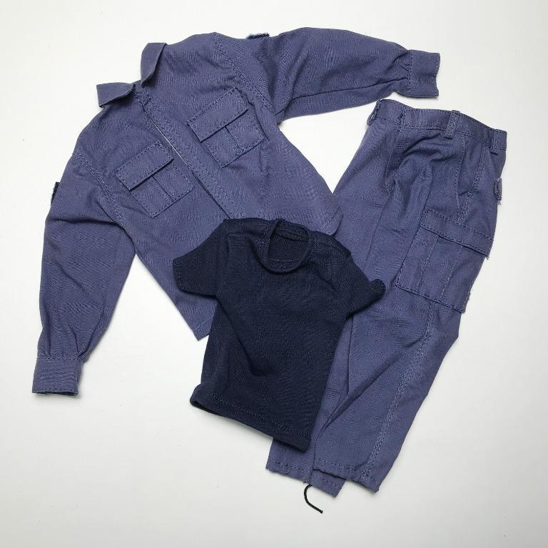 1/6 Scale Very Hot Hong Kong SDU Weathering Uniform set for 12" action ...