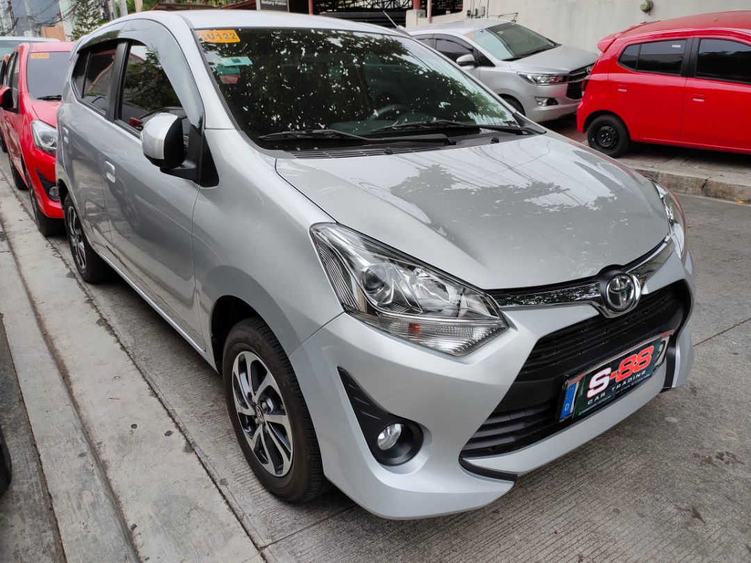 2019 Toyota wigo 1.0 G silver Auto, Cars for Sale, Used Cars on Carousell