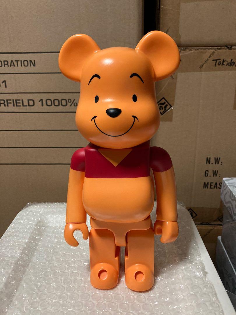 400% bearbrick Winnie the Pooh 2002 be@rbrick, Hobbies & Toys, Toys ...