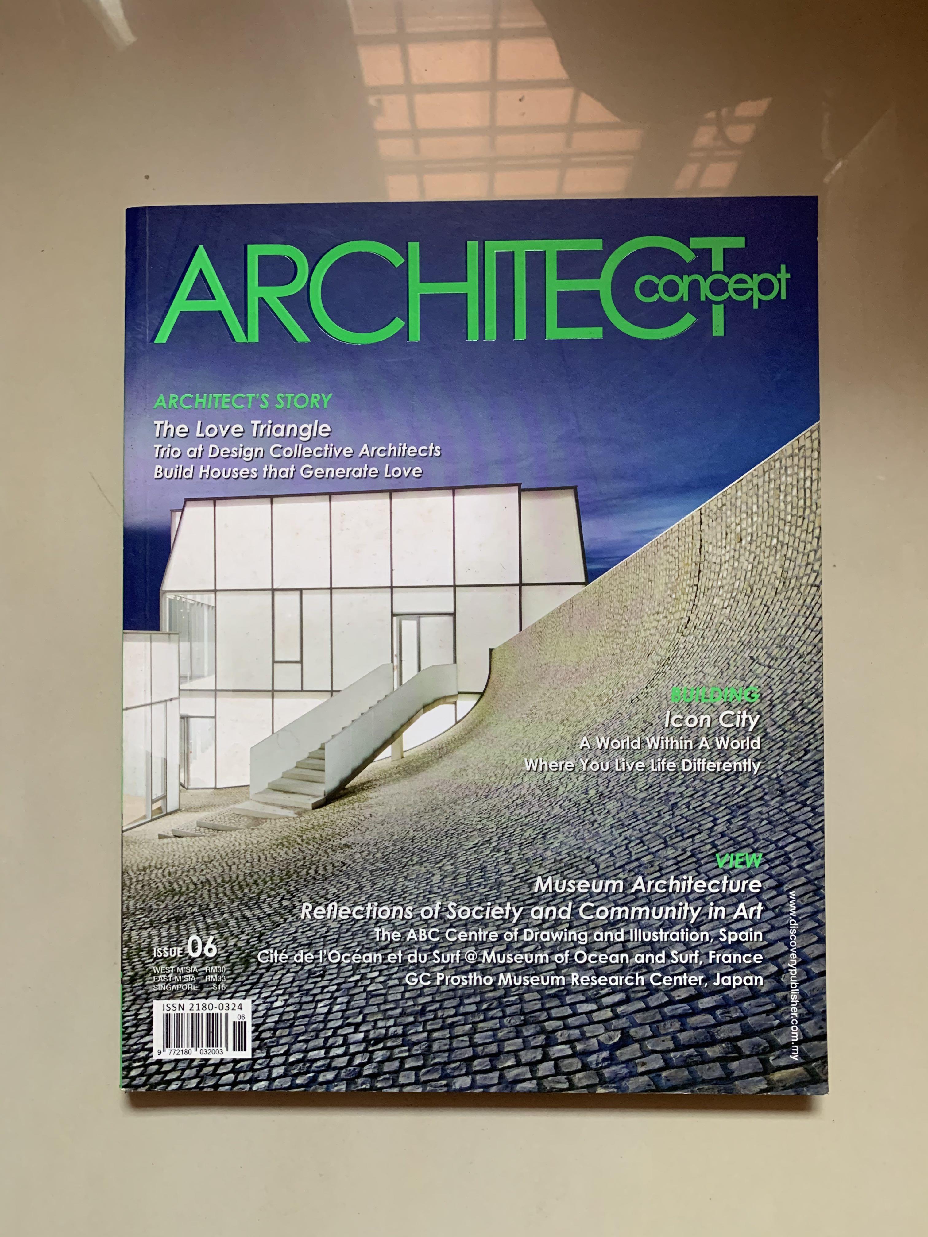 Architecture Concept Magazine Book issue 06, Hobbies & Toys, Books ...