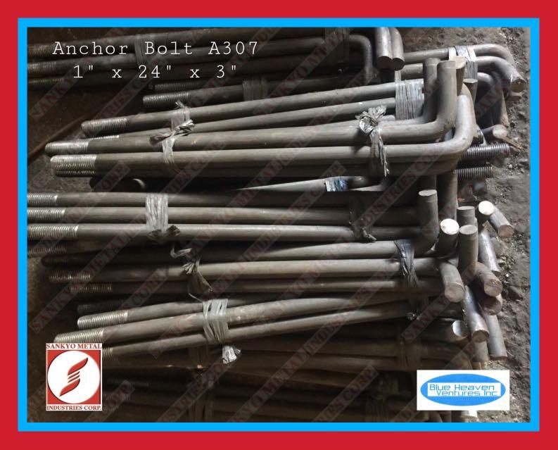 ASTM A307 Anchor Bolt, Commercial & Industrial, Construction & Building ...