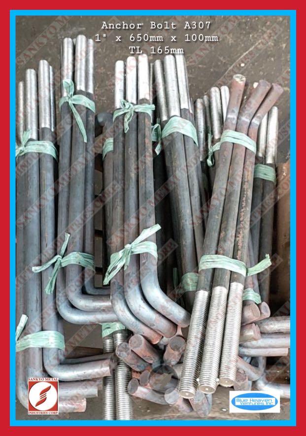 ASTM A307 Anchor Bolt, Commercial & Industrial, Construction & Building ...