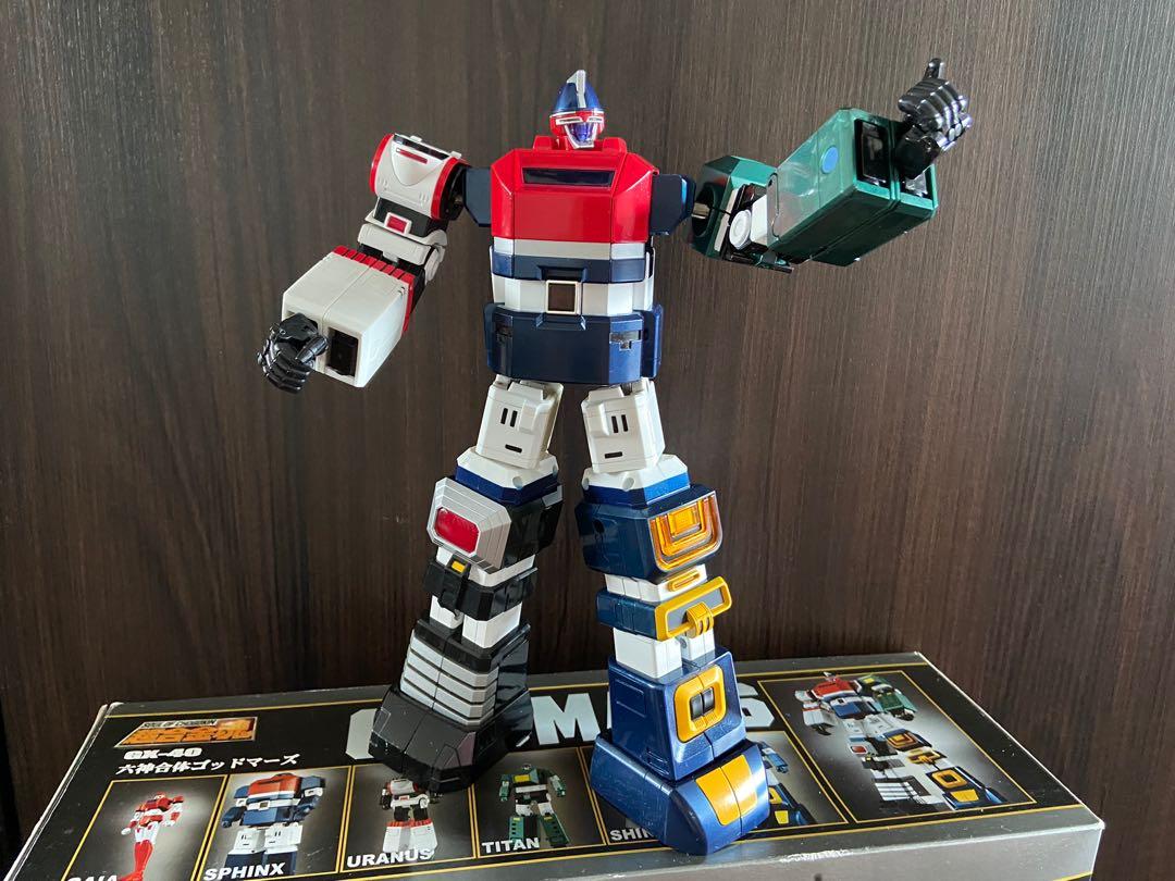 Bandai Soul of Chogokin SOC GX-40 Godmars GX-60 Godsigma, Hobbies ...