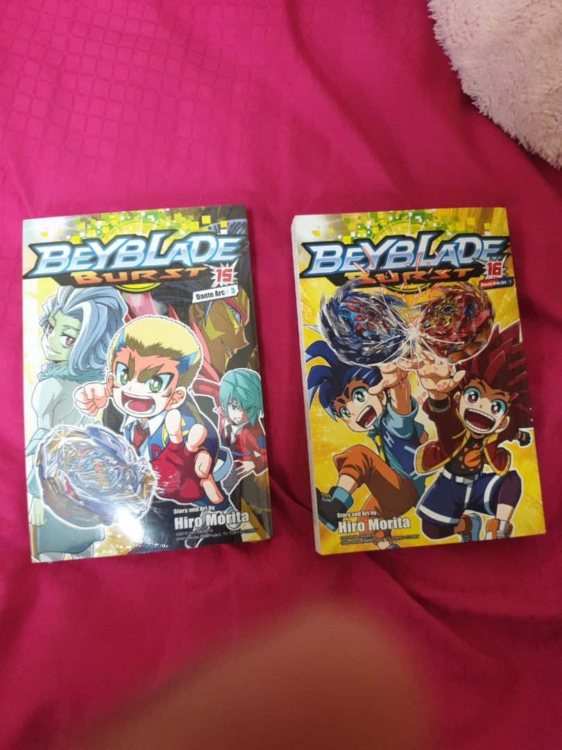 Beyblade burst comic vol 15 &16, Hobbies & Toys, Books & Magazines ...