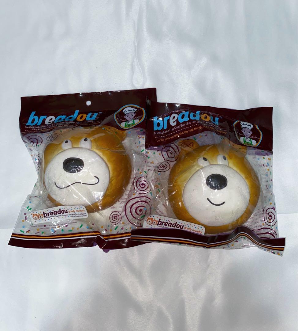 Breadou Squishy, breadou good Murphy bear, Roti toast, Swiss roll, bear ...
