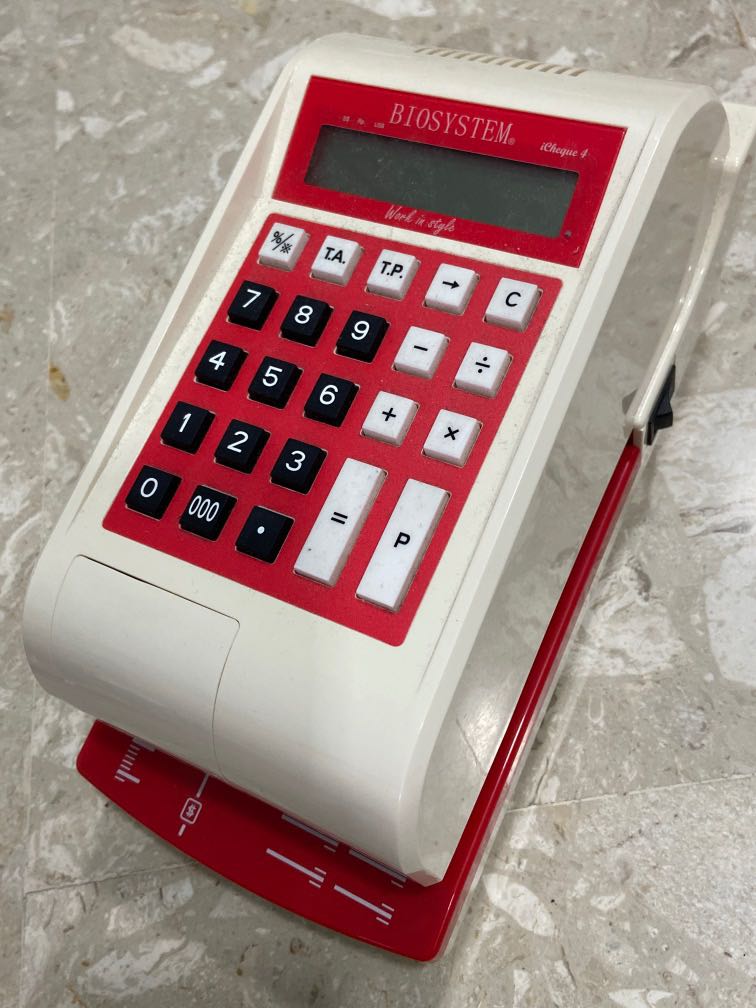 Cheque printing machine, Hobbies & Toys, Stationery & Craft, Craft ...