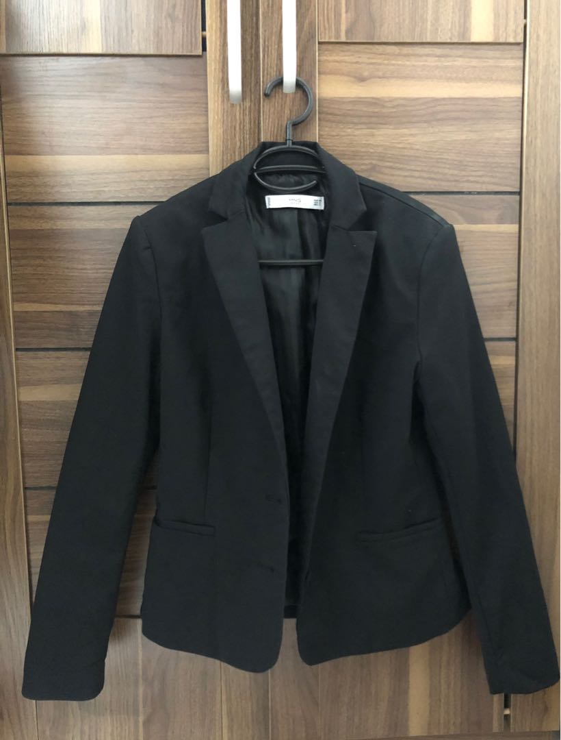 Mango classic black blazer, Women's Fashion, Coats, Jackets and ...