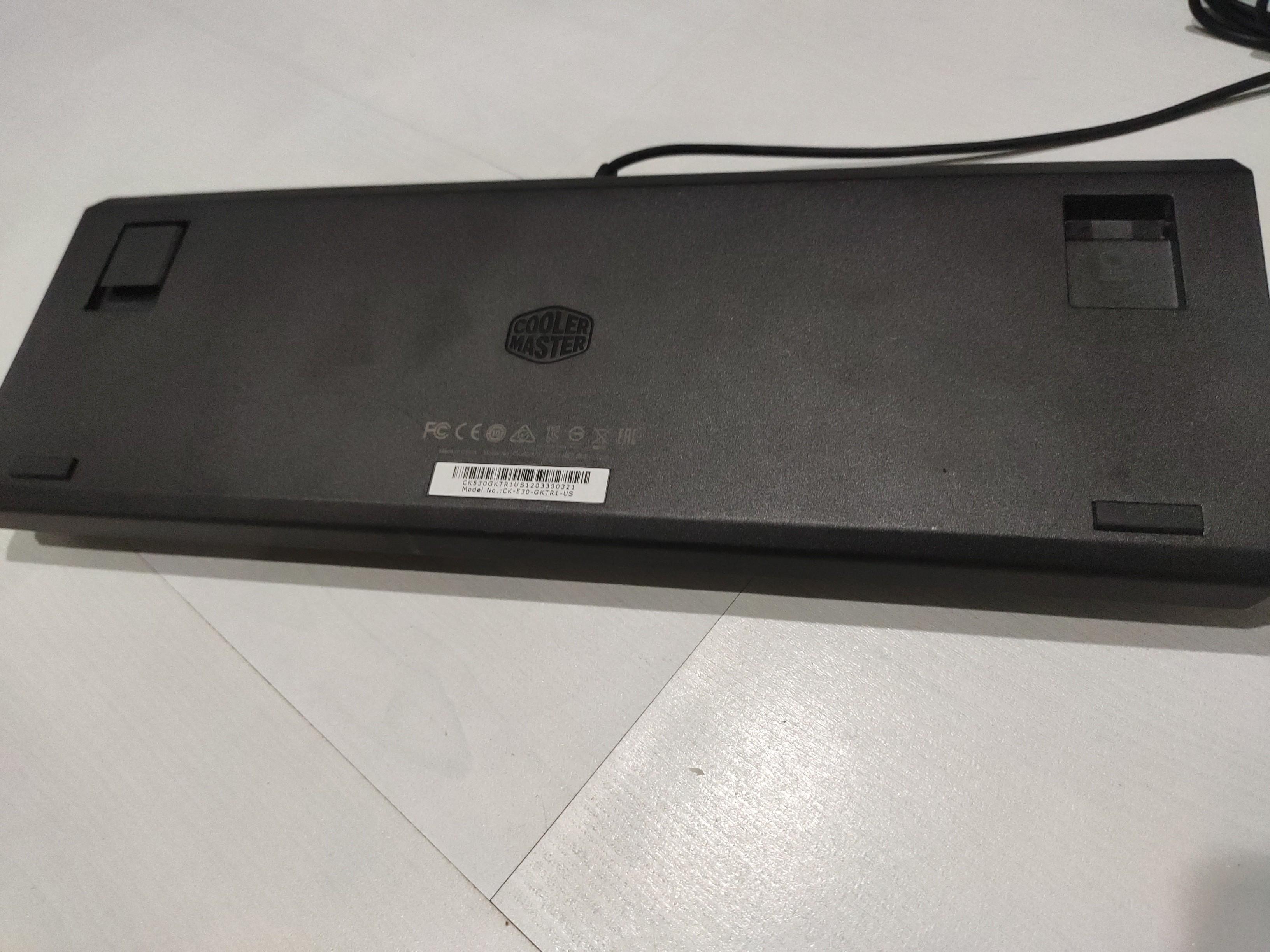 Cooler Master CK 530 V2 RGB Mechanical Keyboard Cherry MX Red ...