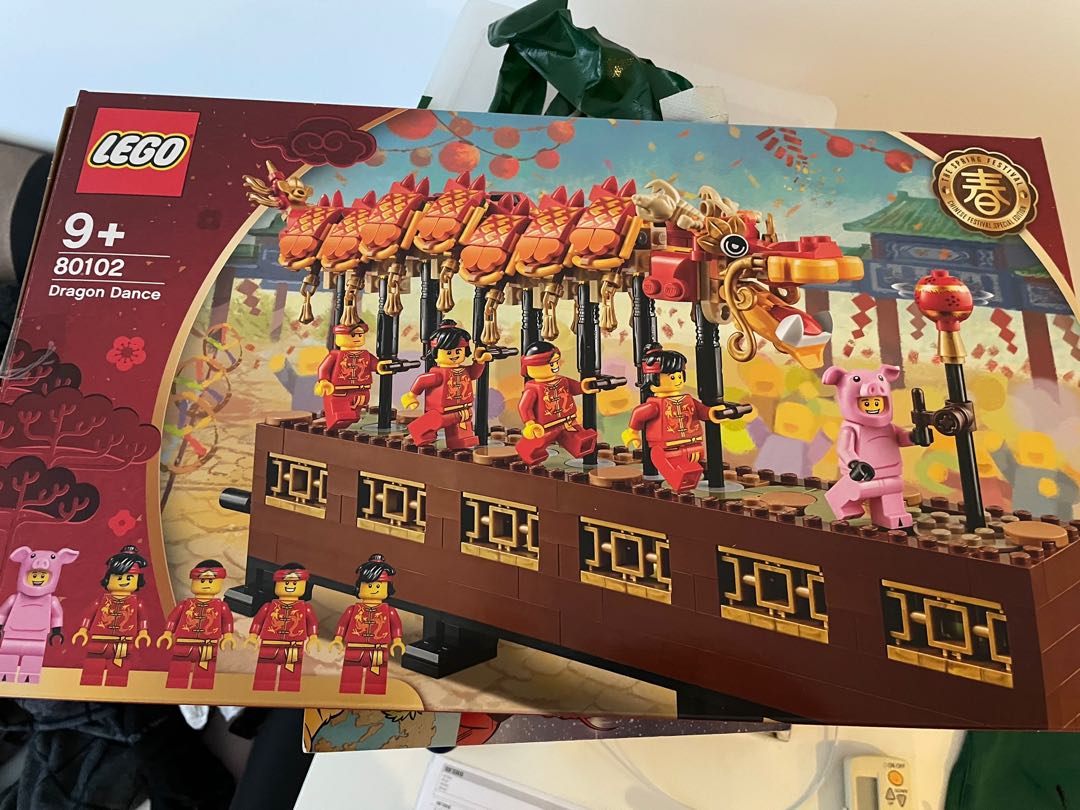 Dragon Dance Lego Set, Hobbies & Toys, Toys & Games on Carousell