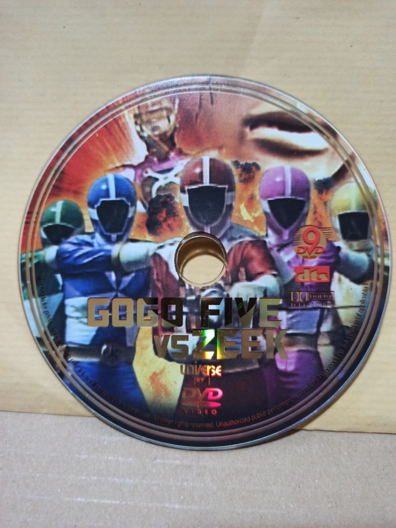 DVD Gogo Five Vs Zeek, Hobbies & Toys, Music & Media, CDs & DVDs on ...