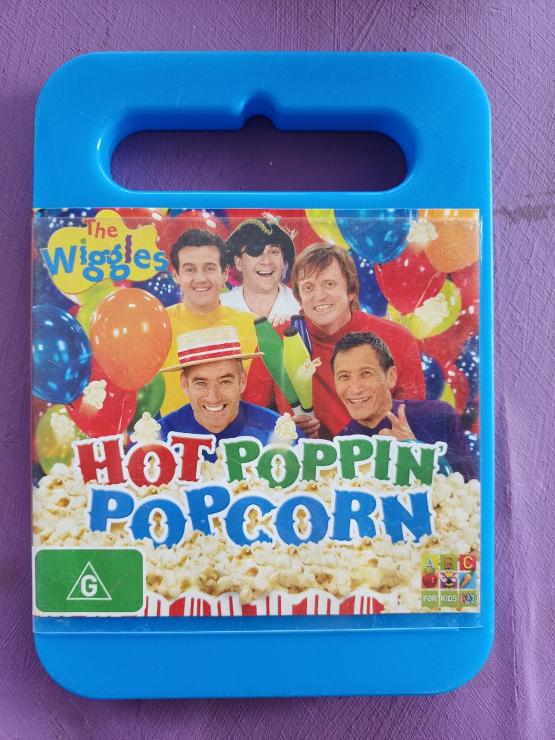 DVD Kartun : The Wiggles (Hot Poppin'Popcorn), Hobbies & Toys, Music ...