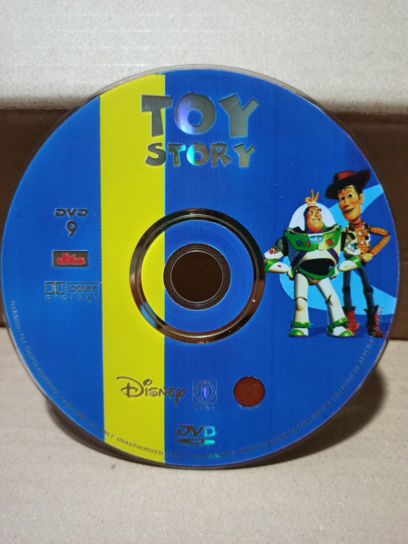 DVD Toy Story by Disney language have English Cantonese Mandarin ...
