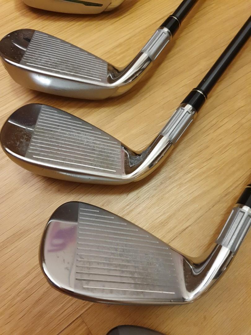 Full set of Taylormade M2 irons, Sports Equipment, Sports & Games, Golf ...