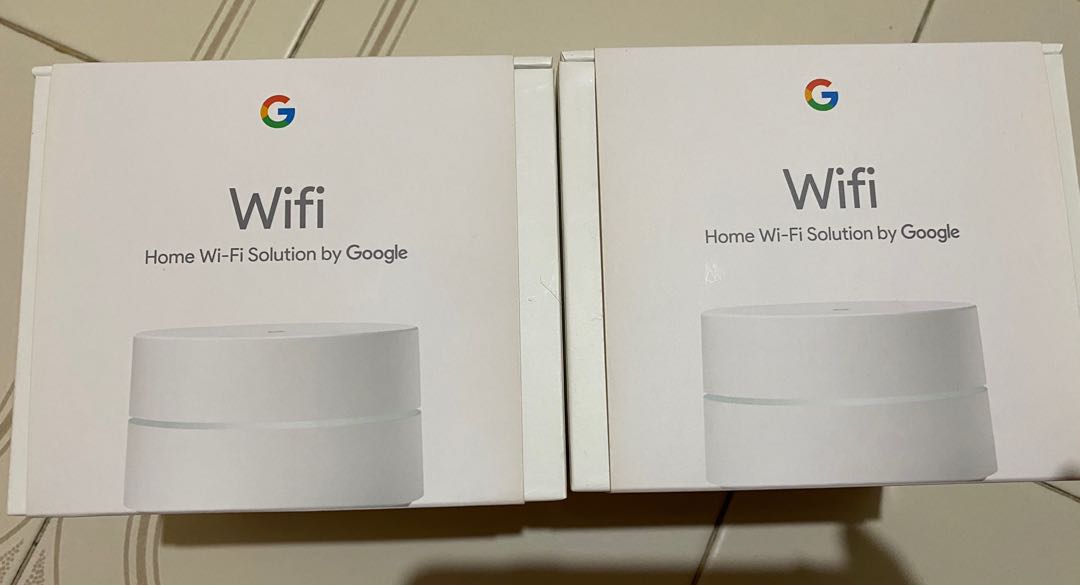 Google WiFi Mesh ( 2 units ) Router, Computers & Tech, Parts ...