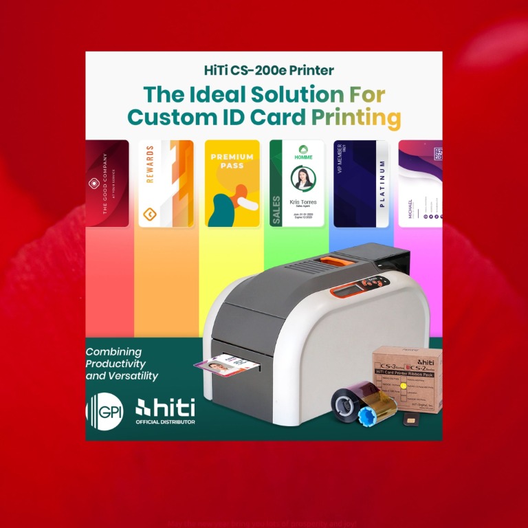 HiTi CS-200E ID CARD PRINTER, Computers & Tech, Printers, Scanners ...