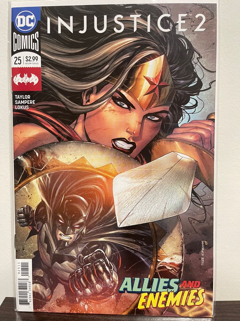 INJUSTICE 2 ( TYLER KIRKHAM COVER ART), Hobbies & Toys, Books ...