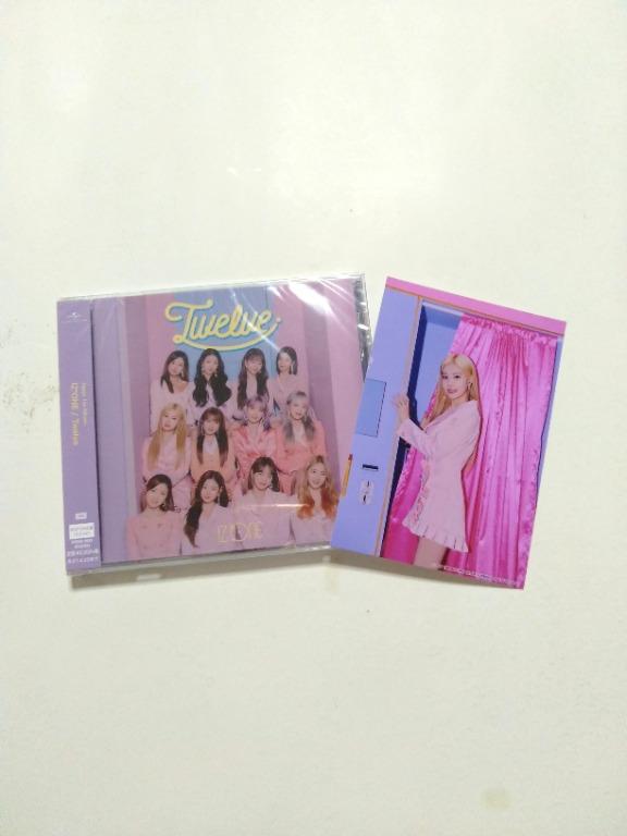 IZ*ONE TWELVE ALBUM + HYEWON WITHLIVE PHOTO SET (IZONE), Hobbies & Toys ...